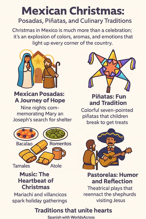Christmas Traditions in Mexico: All about Posadas and Typical Flavors